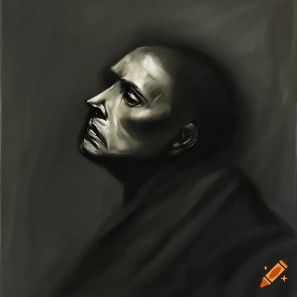 Expensive modern charcoal drawing suitable for the tate gallery on Craiyon