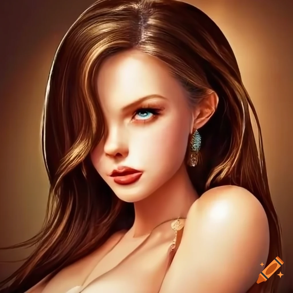 Very beautiful woman on Craiyon