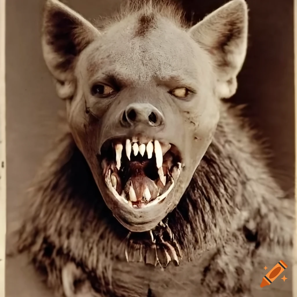 Photograph of a creature with exaggerated features in an uncanny valley ...