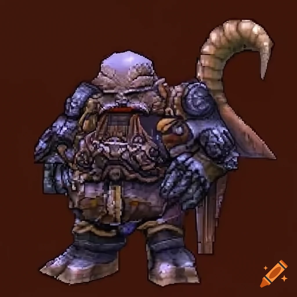 Enemy encounter in a Final Fantasy IX game with cybernetic dwarven ...