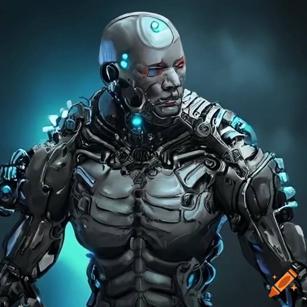 Cyborg on Craiyon