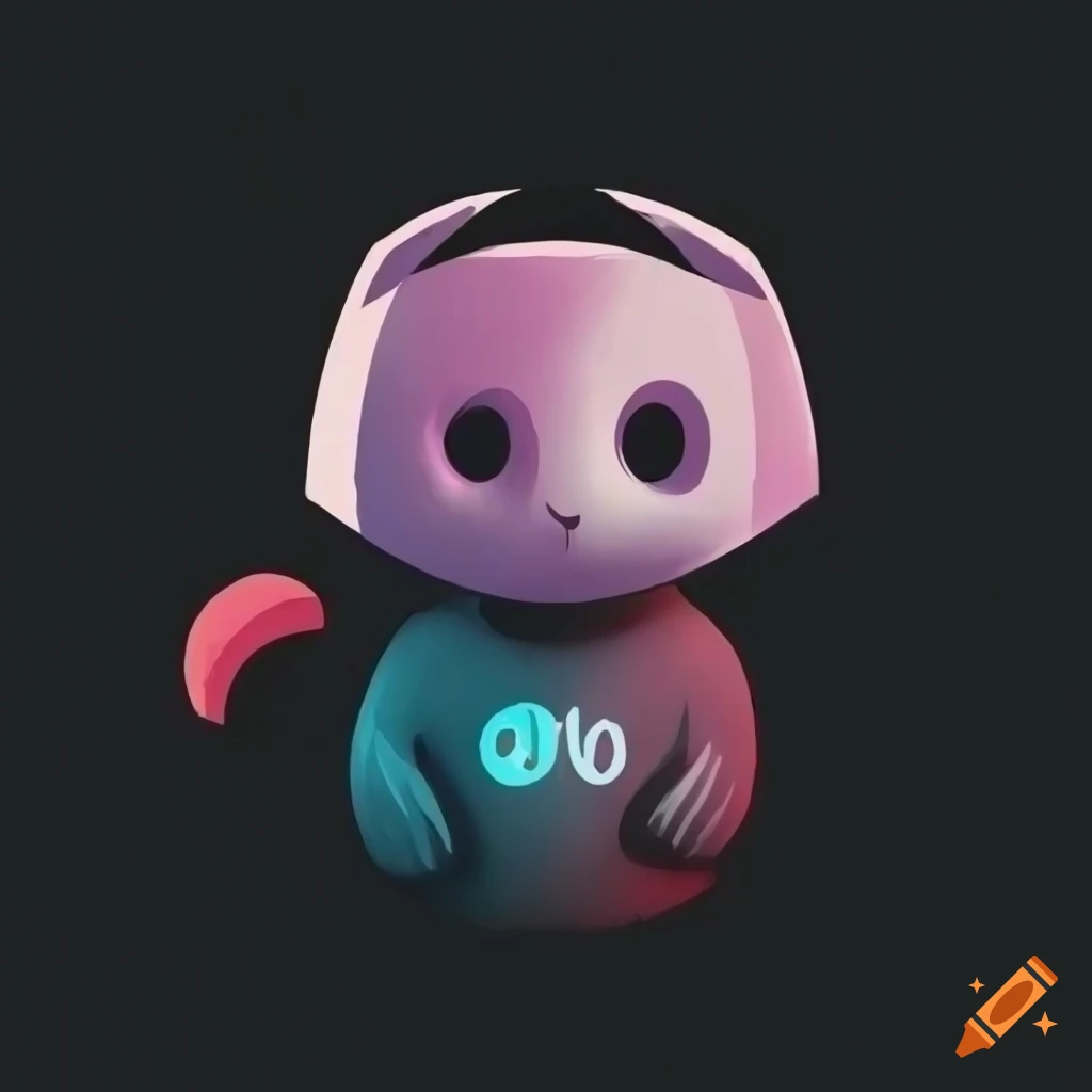 Illustration of discord's octocat mascot on Craiyon