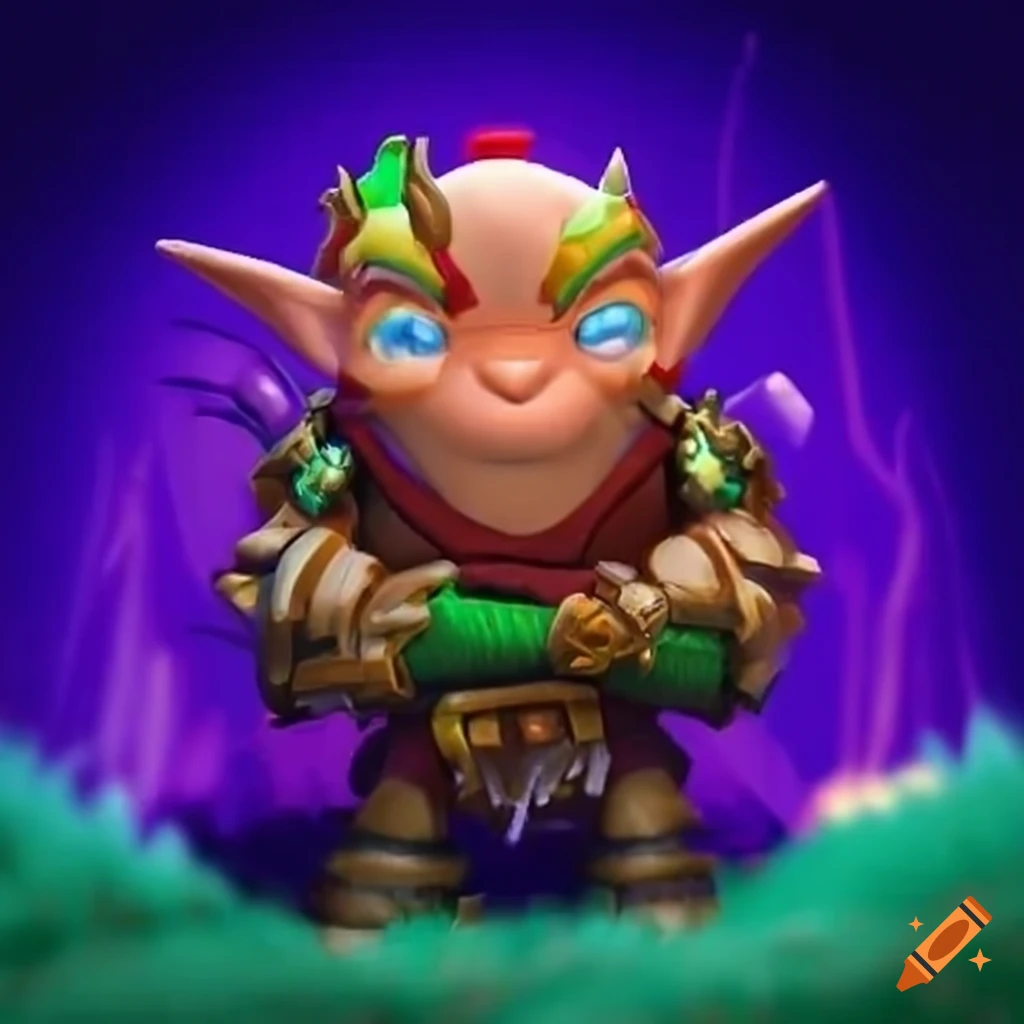 Skylander elf character on Craiyon
