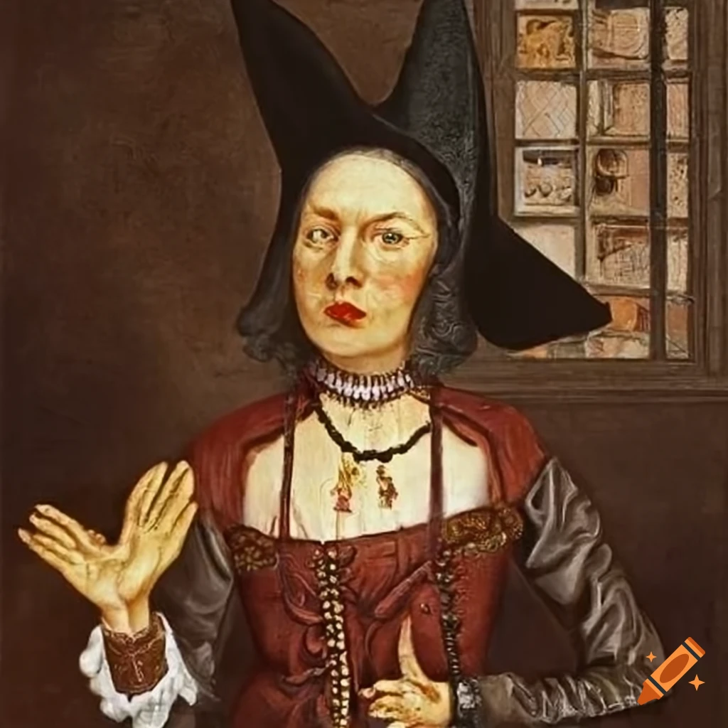 New spain colonial witch on Craiyon