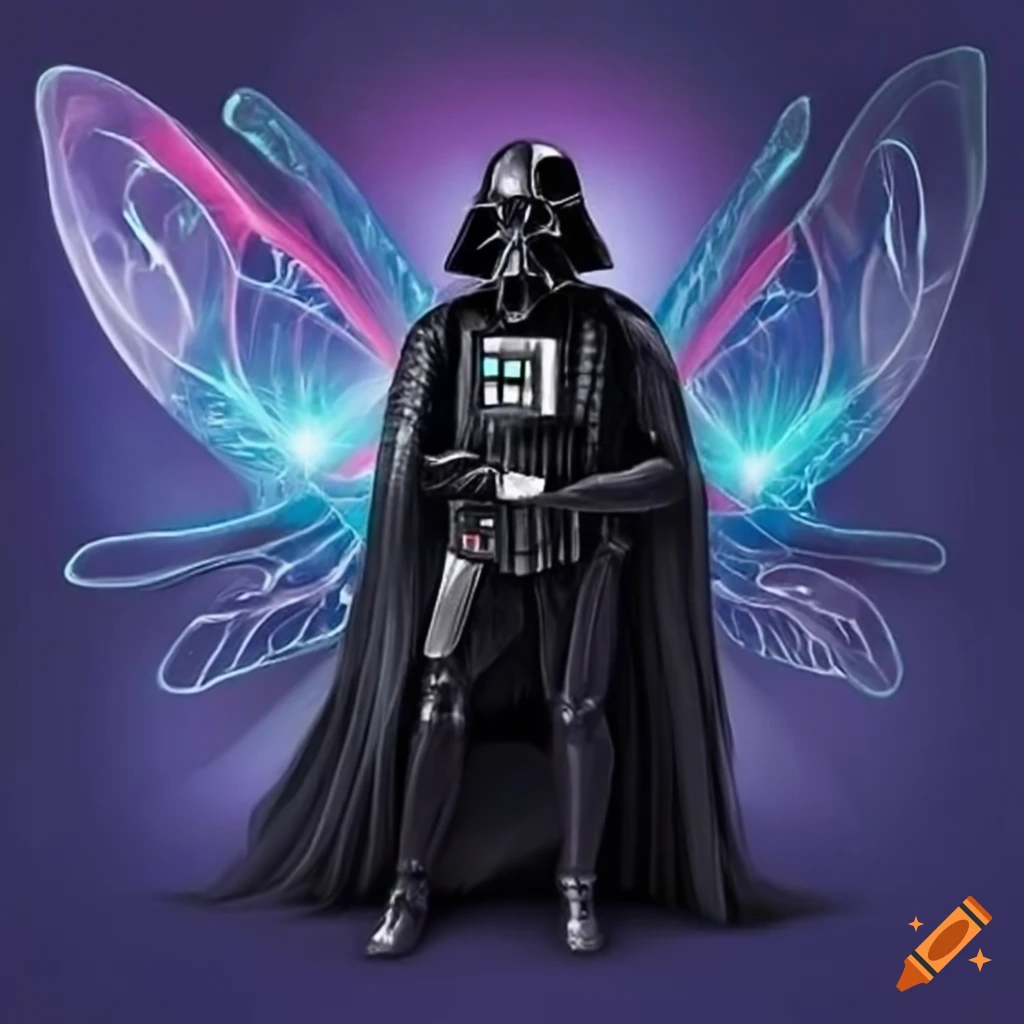 Darth vader fairy on Craiyon