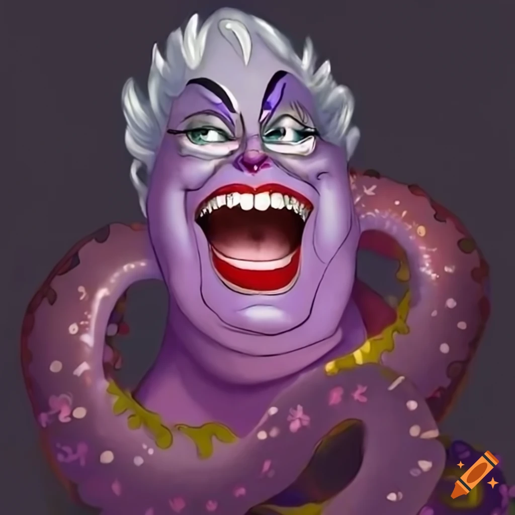 Ursula character on Craiyon