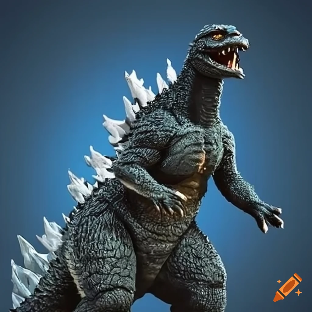 Godzilla monster on Craiyon