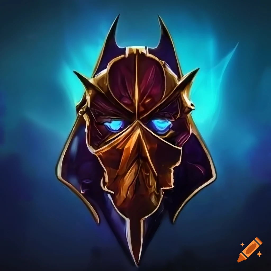 Nexus of Legends trading card game logo on Craiyon