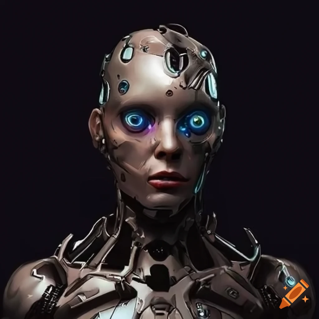 Cyborg on Craiyon