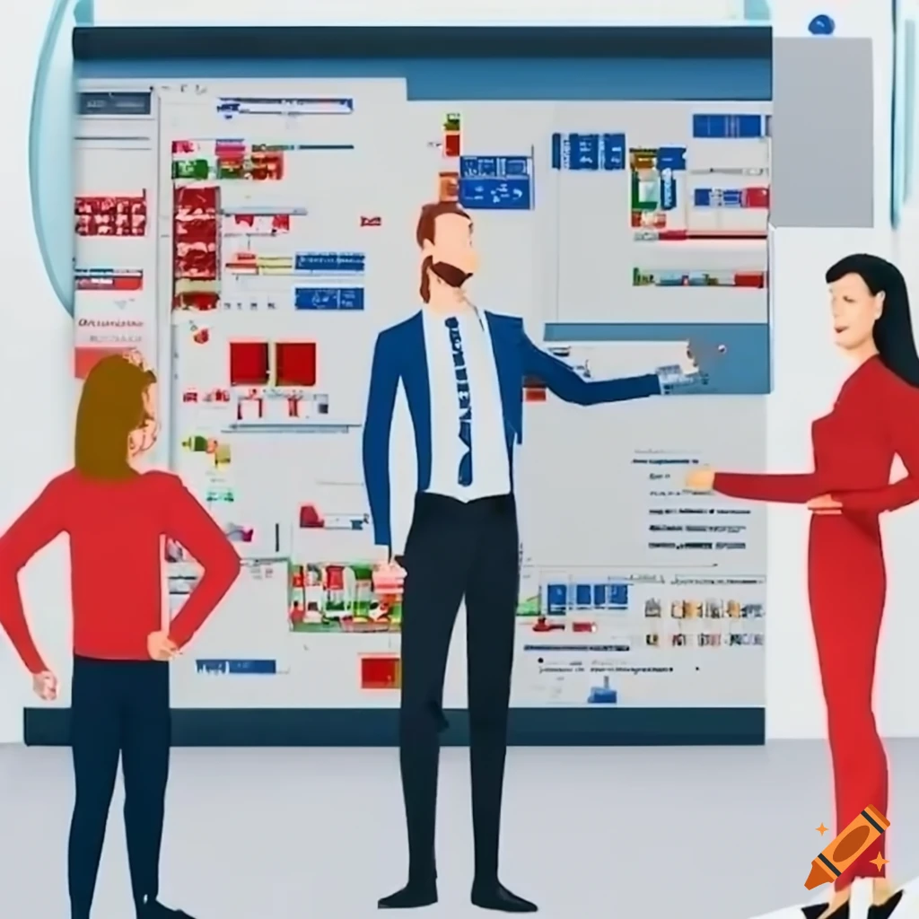 Product data control team on Craiyon