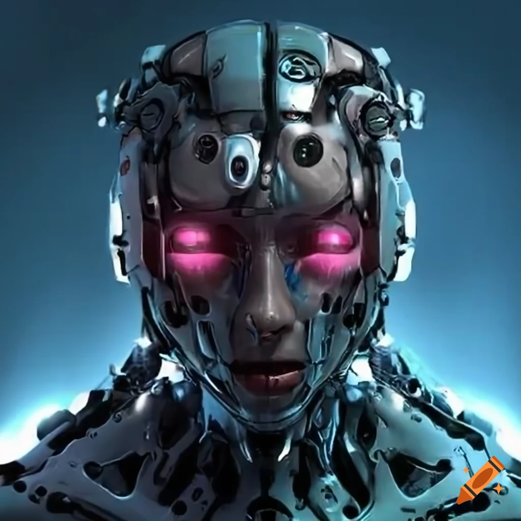 Cyborg on Craiyon