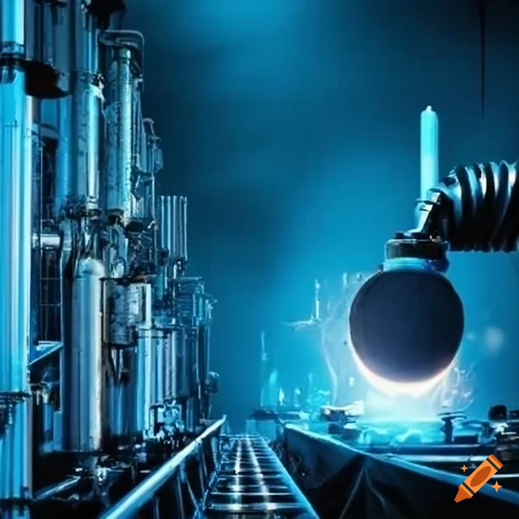 Industrial process on Craiyon