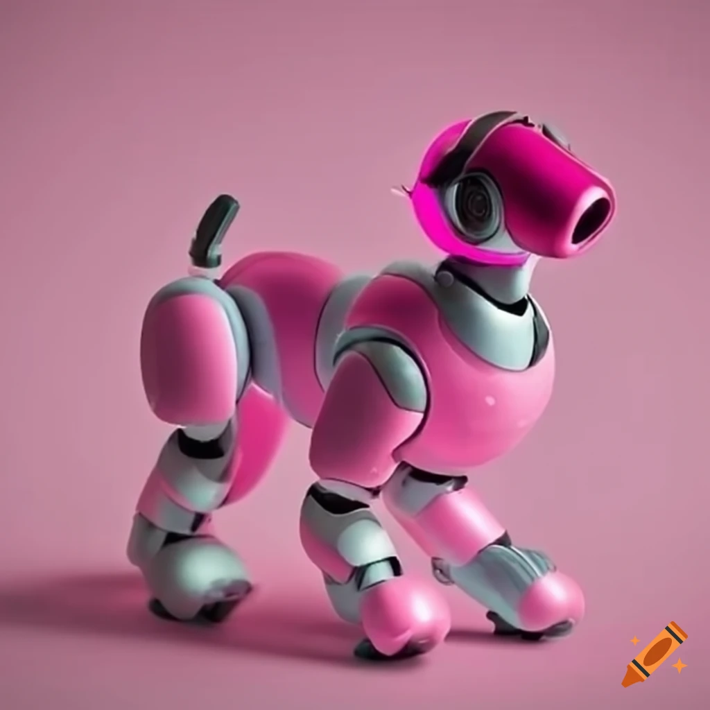 Pink ball machine gun on Craiyon