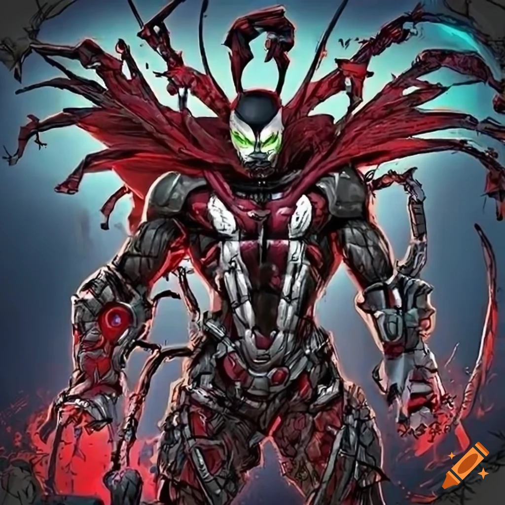 Cyborg spawn on Craiyon