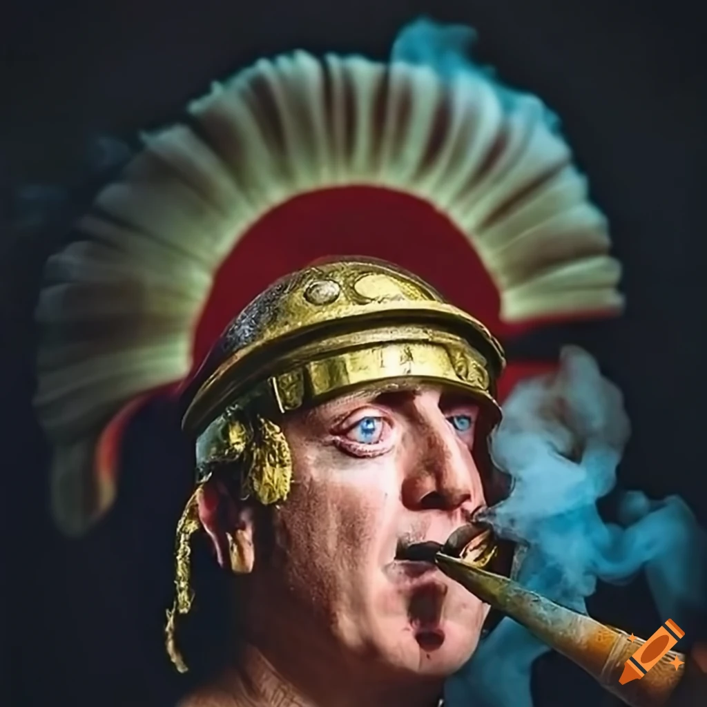 Young gene wilder contemplating the roman empire with a glass pipe ...
