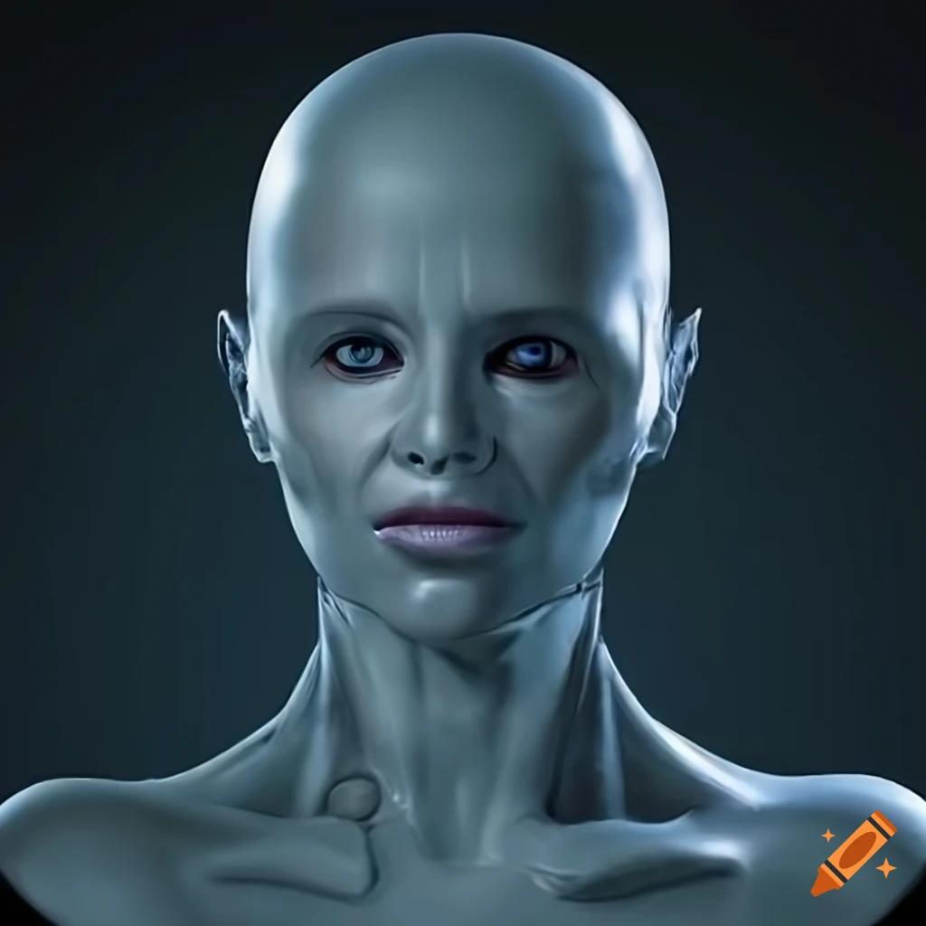 Humanoid figure on Craiyon