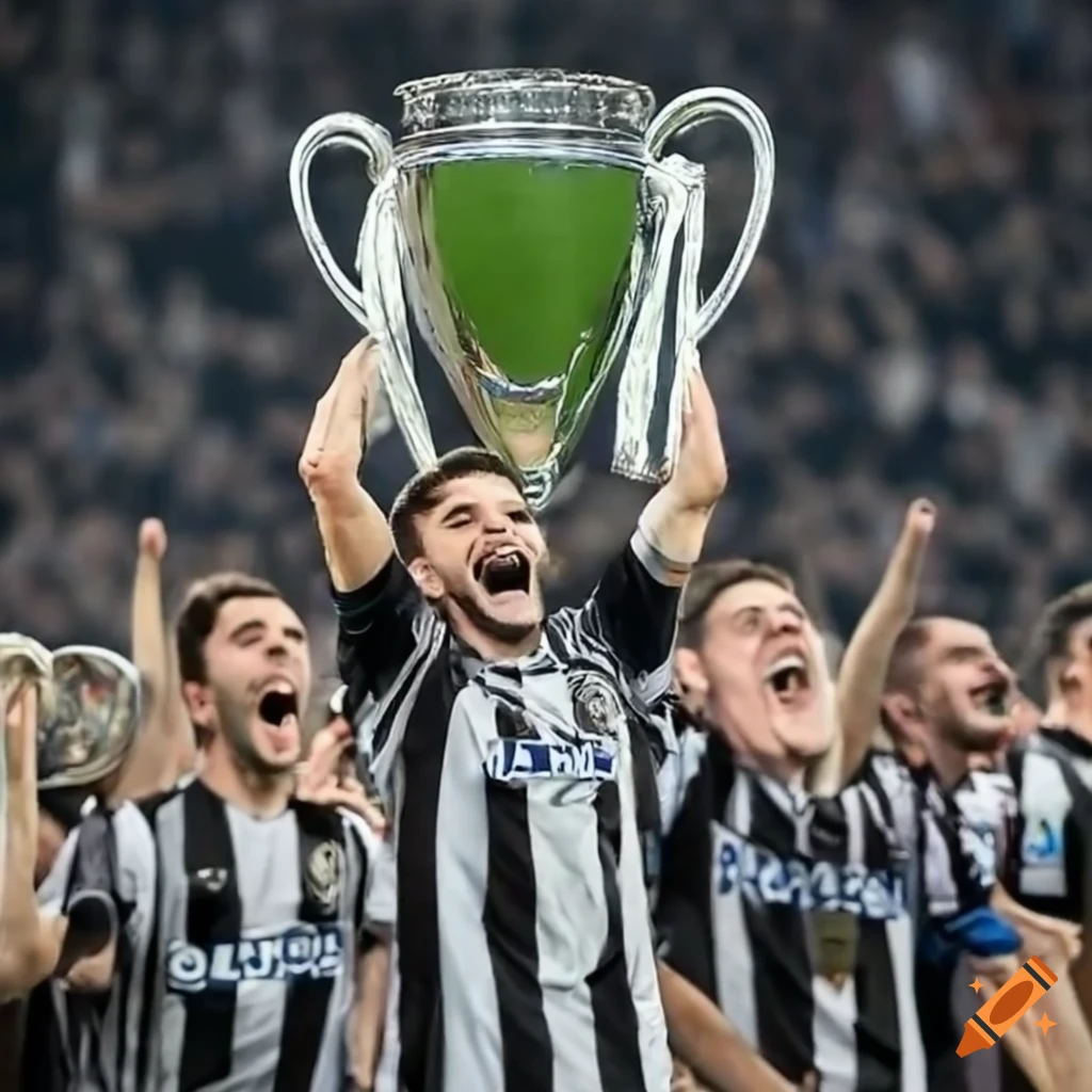 Celebration of PAOK winning the Champions League with fans in the ...