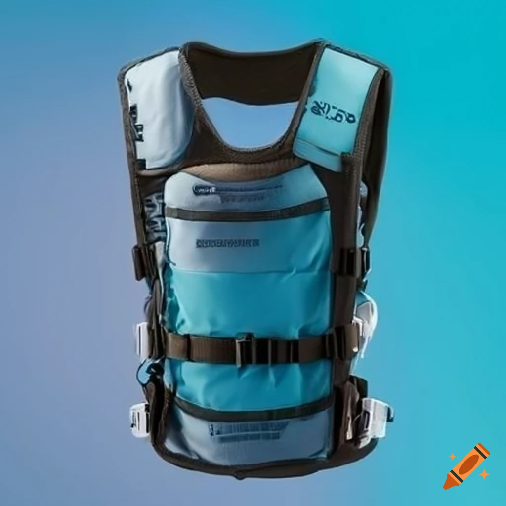 Hydration monitoring vest on Craiyon