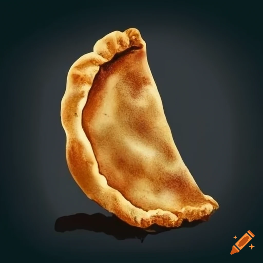 Holotype drawing of a cheburek on Craiyon