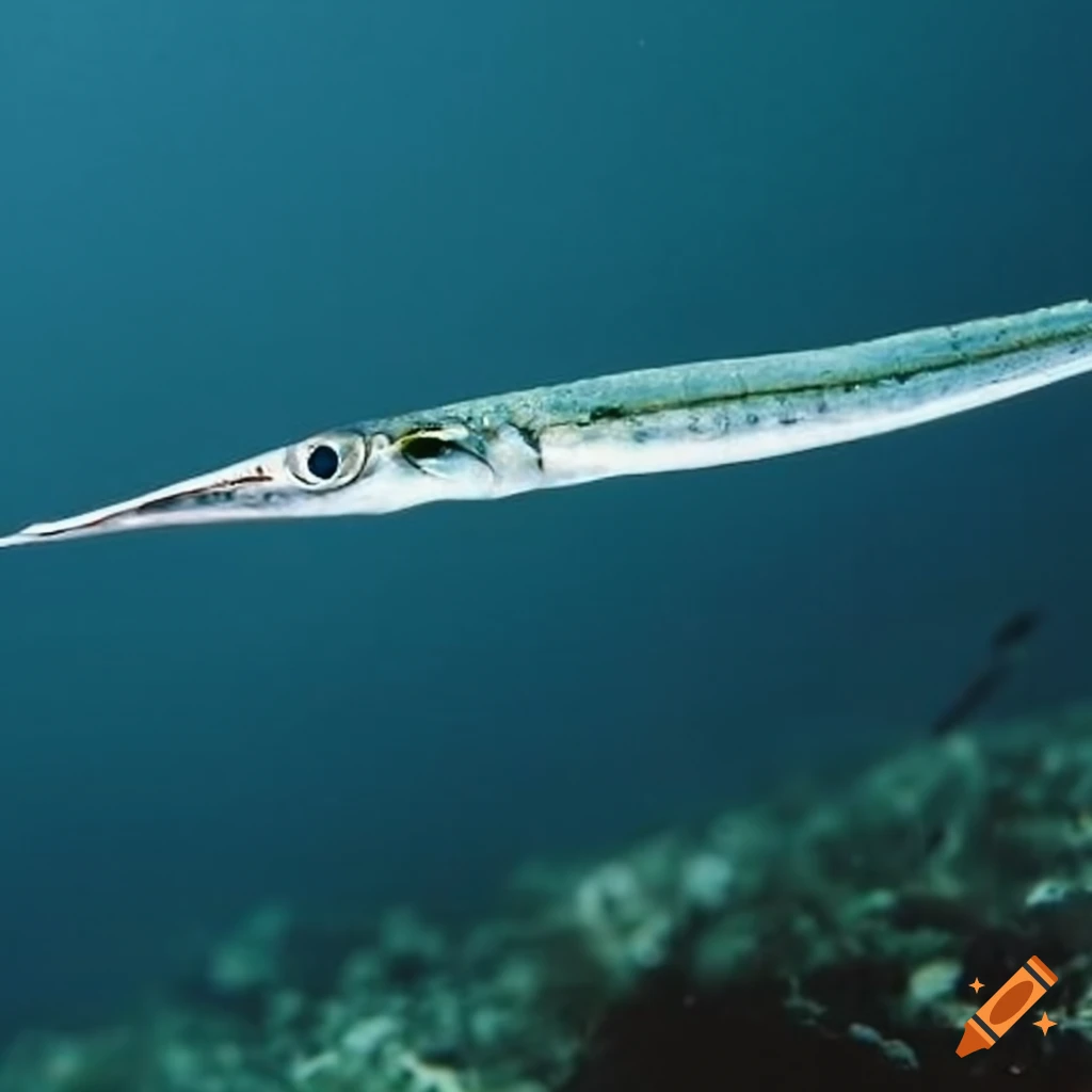 Atlantic needlefish on Craiyon