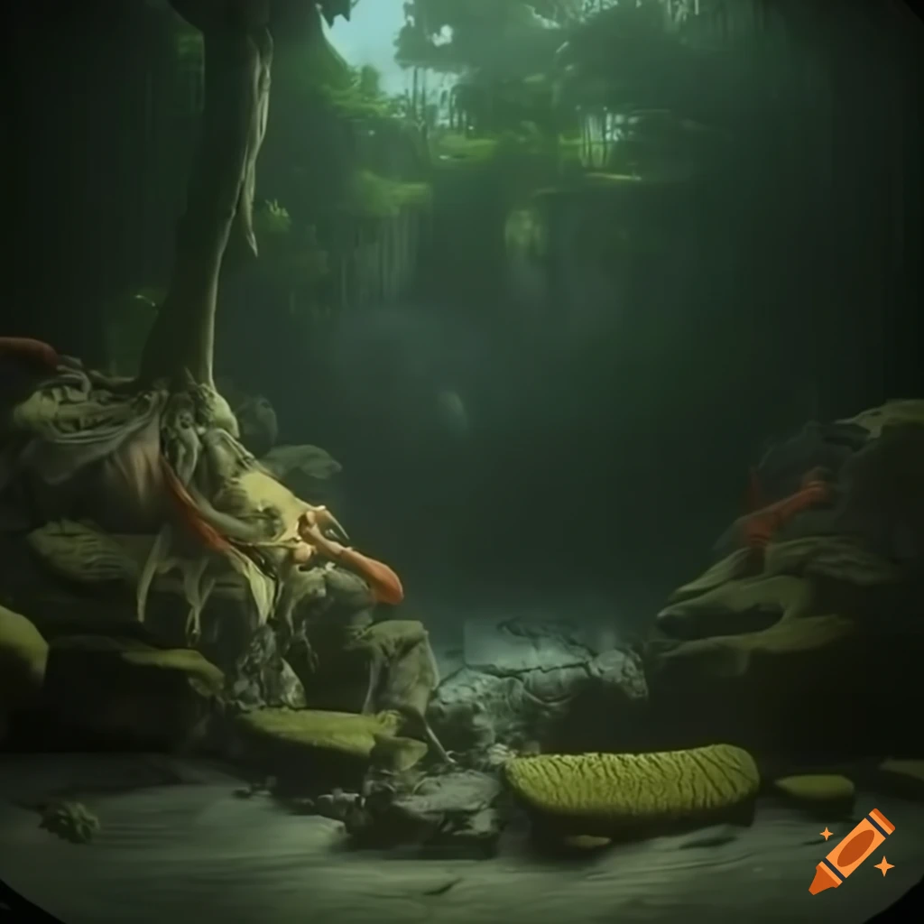 Edward Skeletrix on Skeletrix Island in hyper-realistic 4K detail on ...