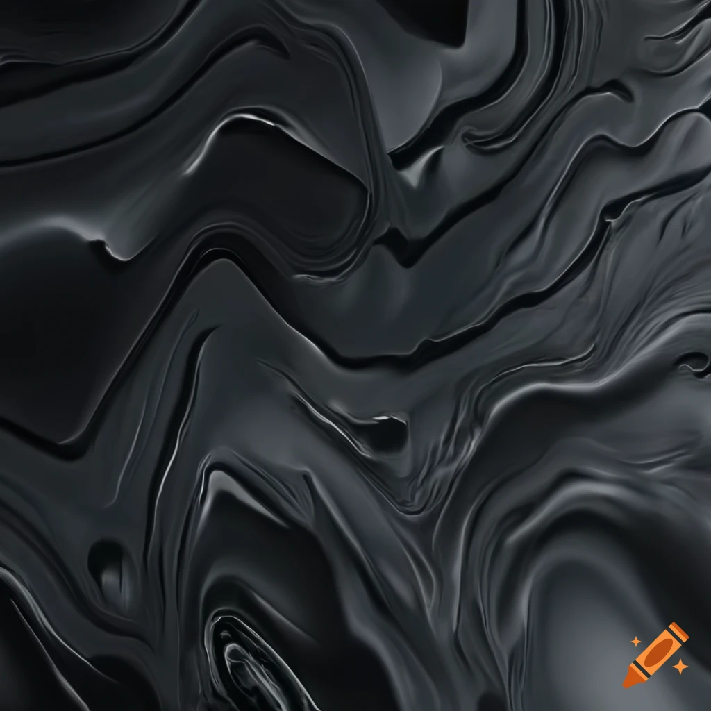 Matte black obsidian texture on Craiyon