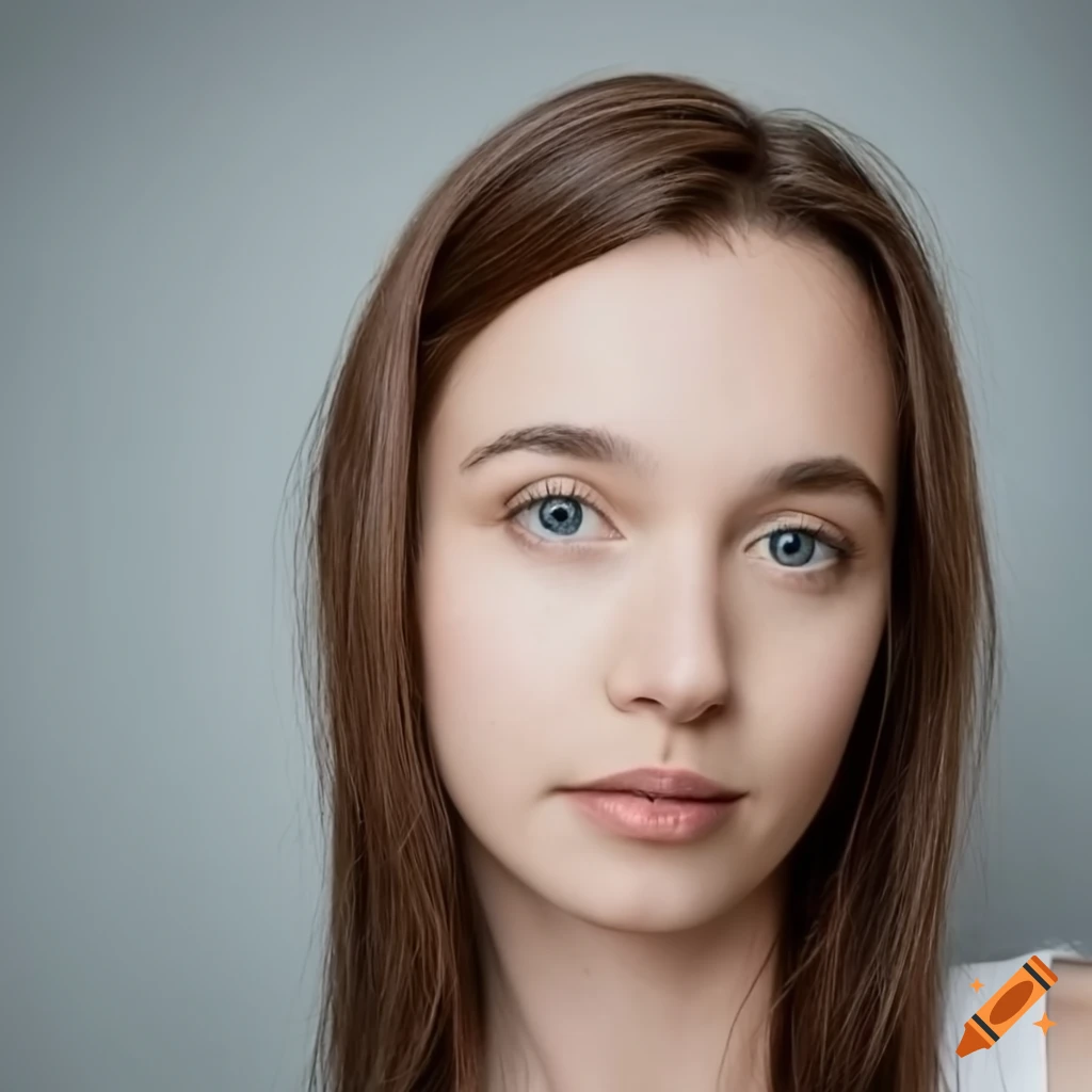 Portrait of a 26-year-old female writer on Craiyon