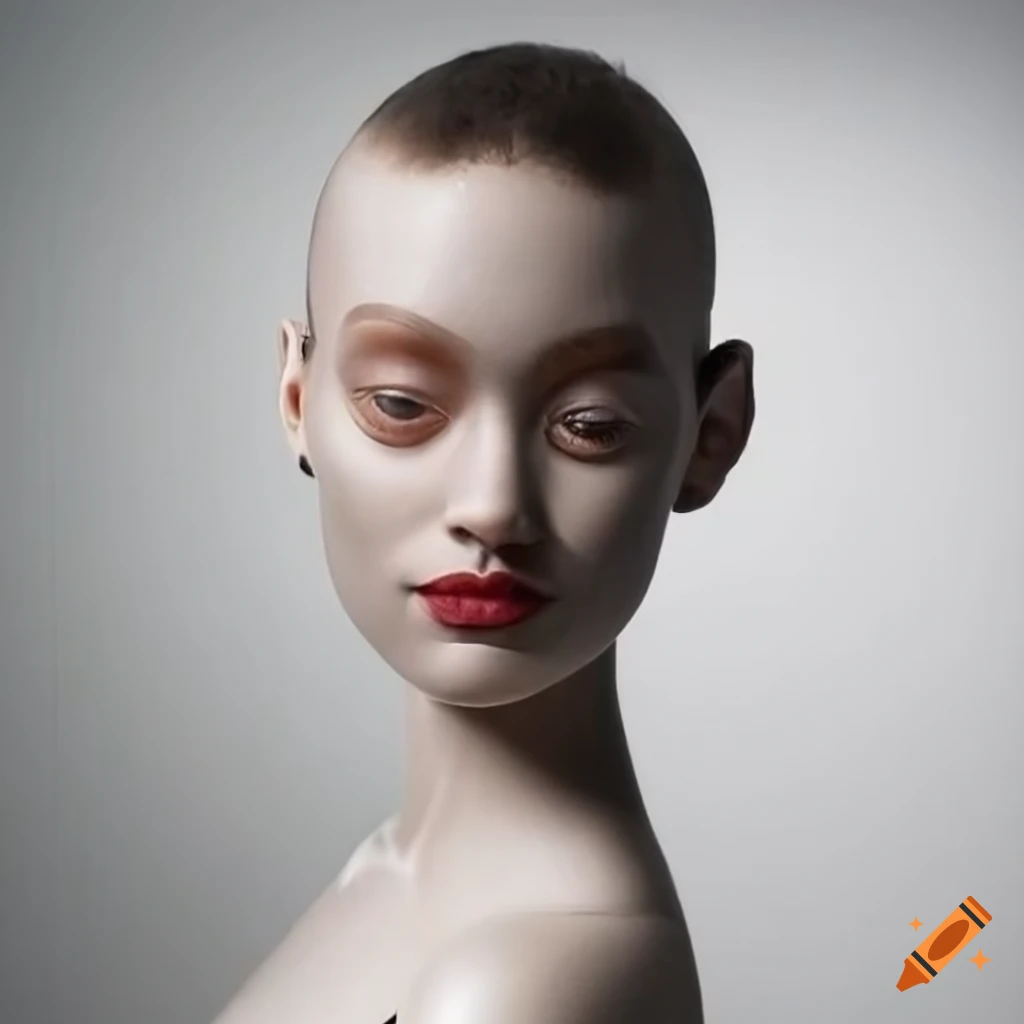 Humanoid figure on Craiyon