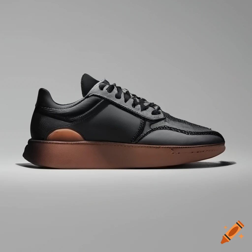 Stylish sneakers in a minimalist style on Craiyon