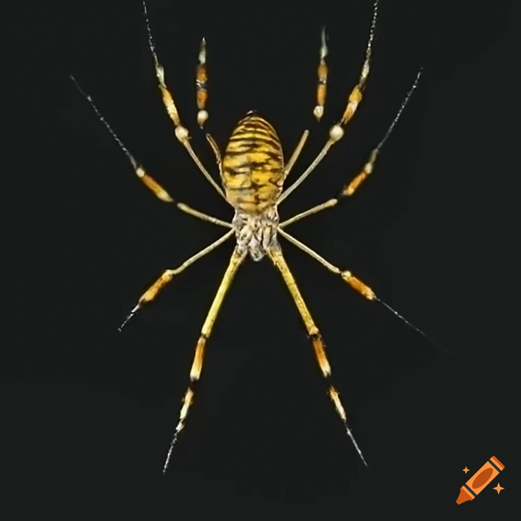 Joro spider on Craiyon