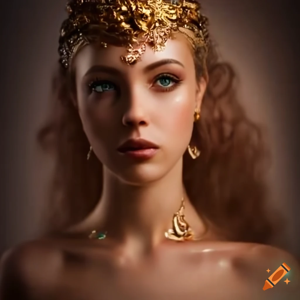 Goddess depiction on Craiyon