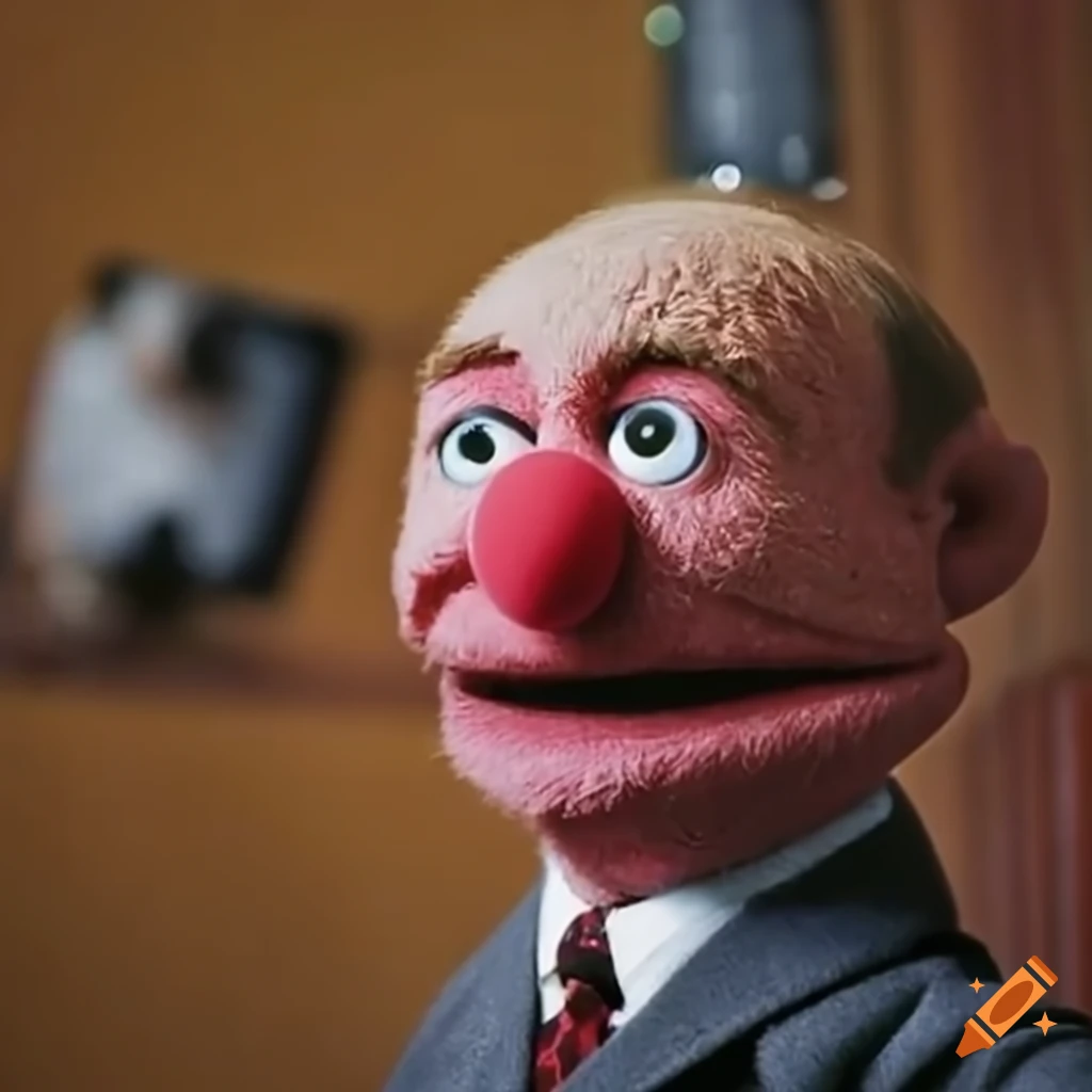 Putin muppet on Craiyon