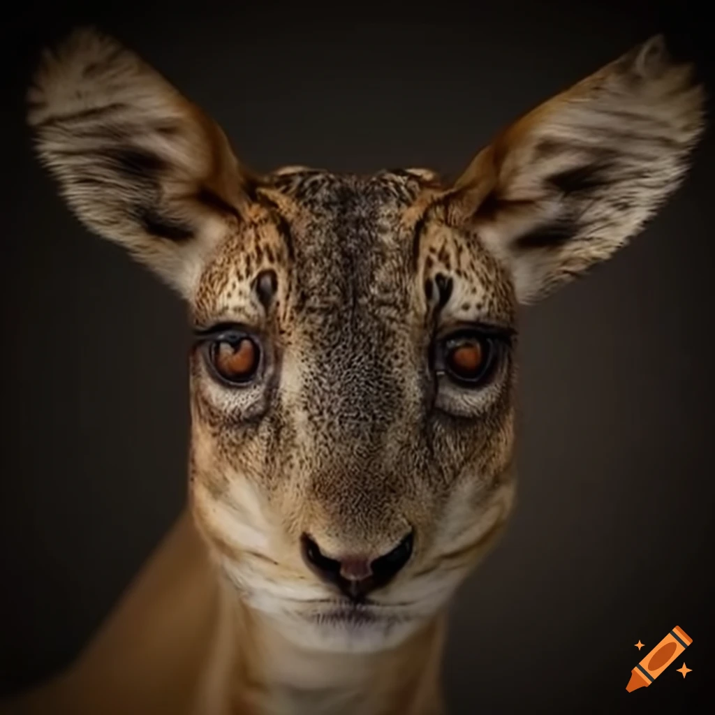 Animal-like creature on Craiyon