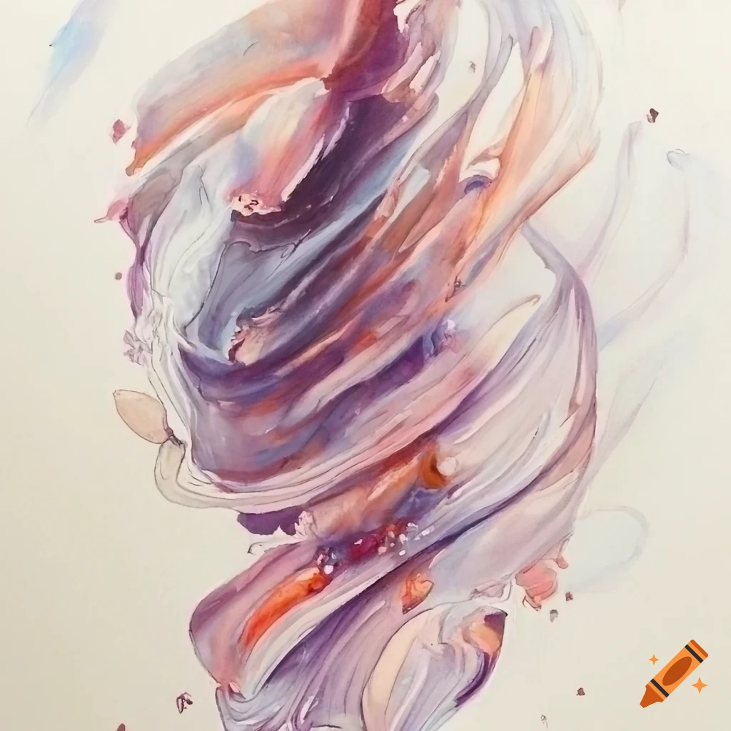 Artwork depicting intentional chaos in acrylic, pencil, and pen on Craiyon