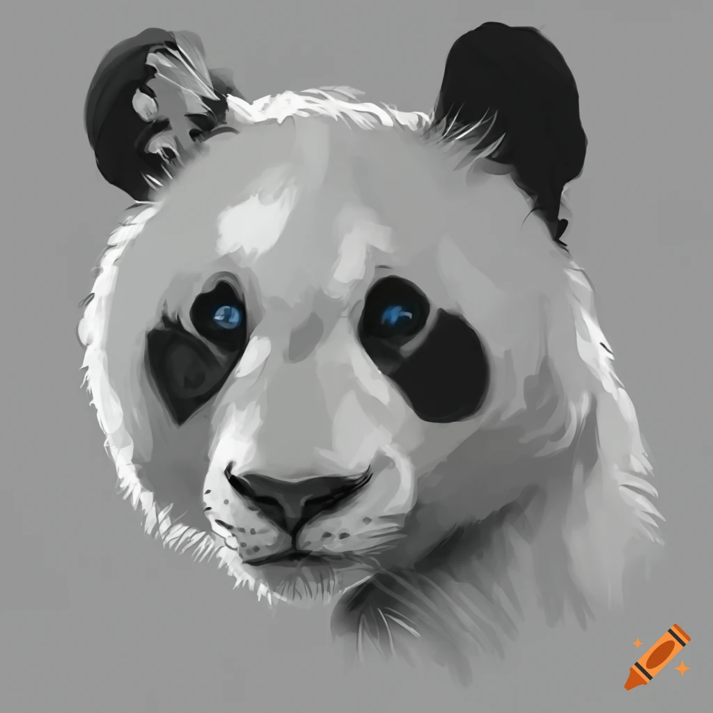 Hybrid animal face merging panda and cougar features on Craiyon