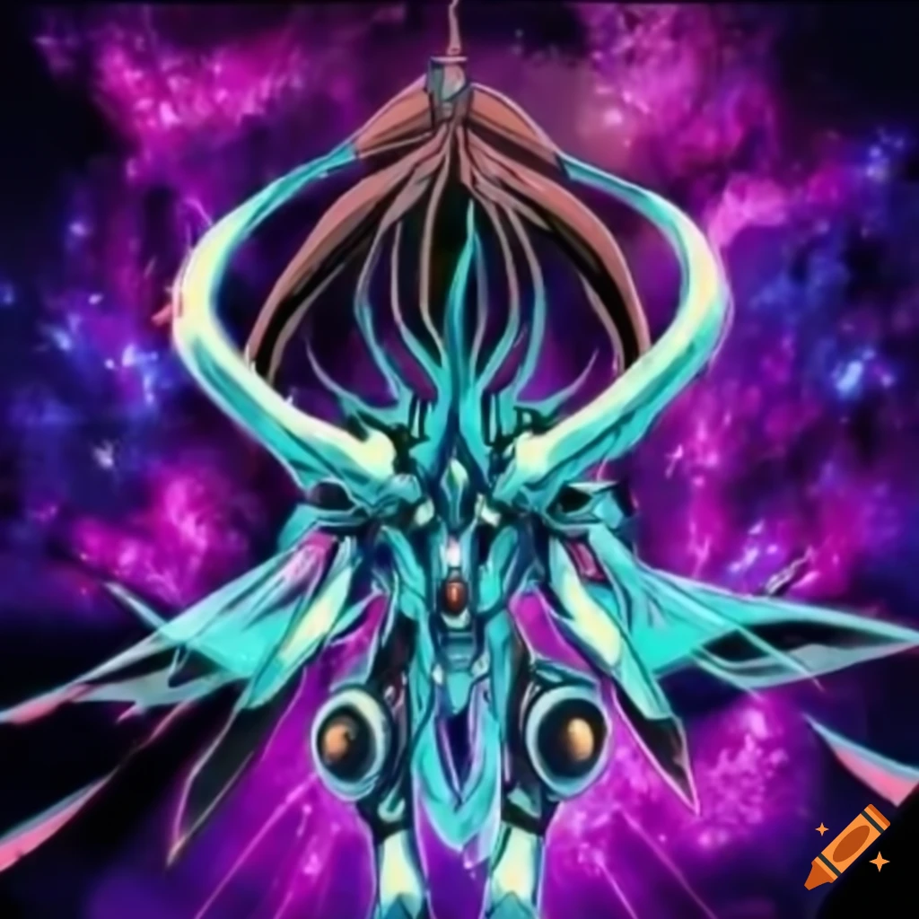 Yu-gi-oh! card art in hd full screen on Craiyon