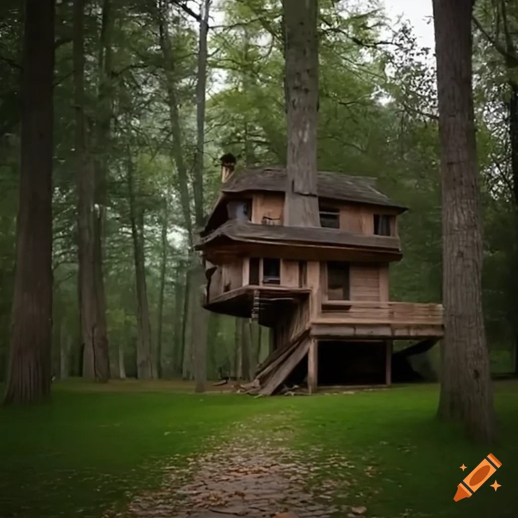 Treehouse on Craiyon