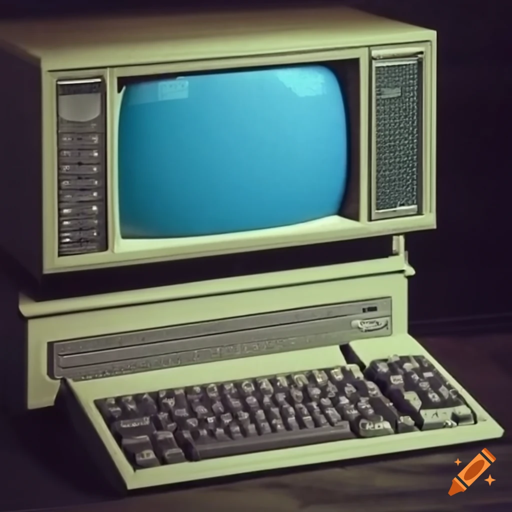 Vintage computer from 1977 on Craiyon