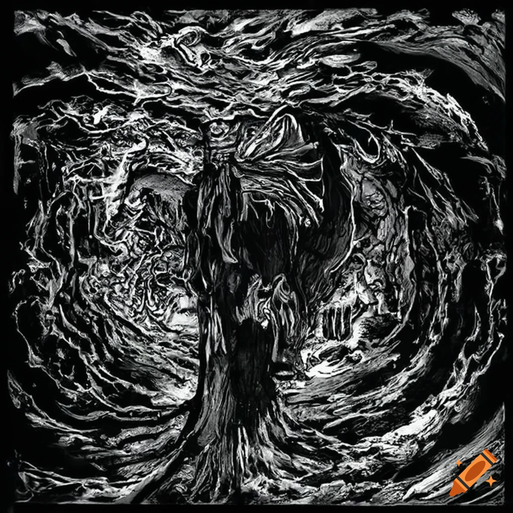 The Turmoil: apocalyptic void with dark matter and chaos in stormy sea ...