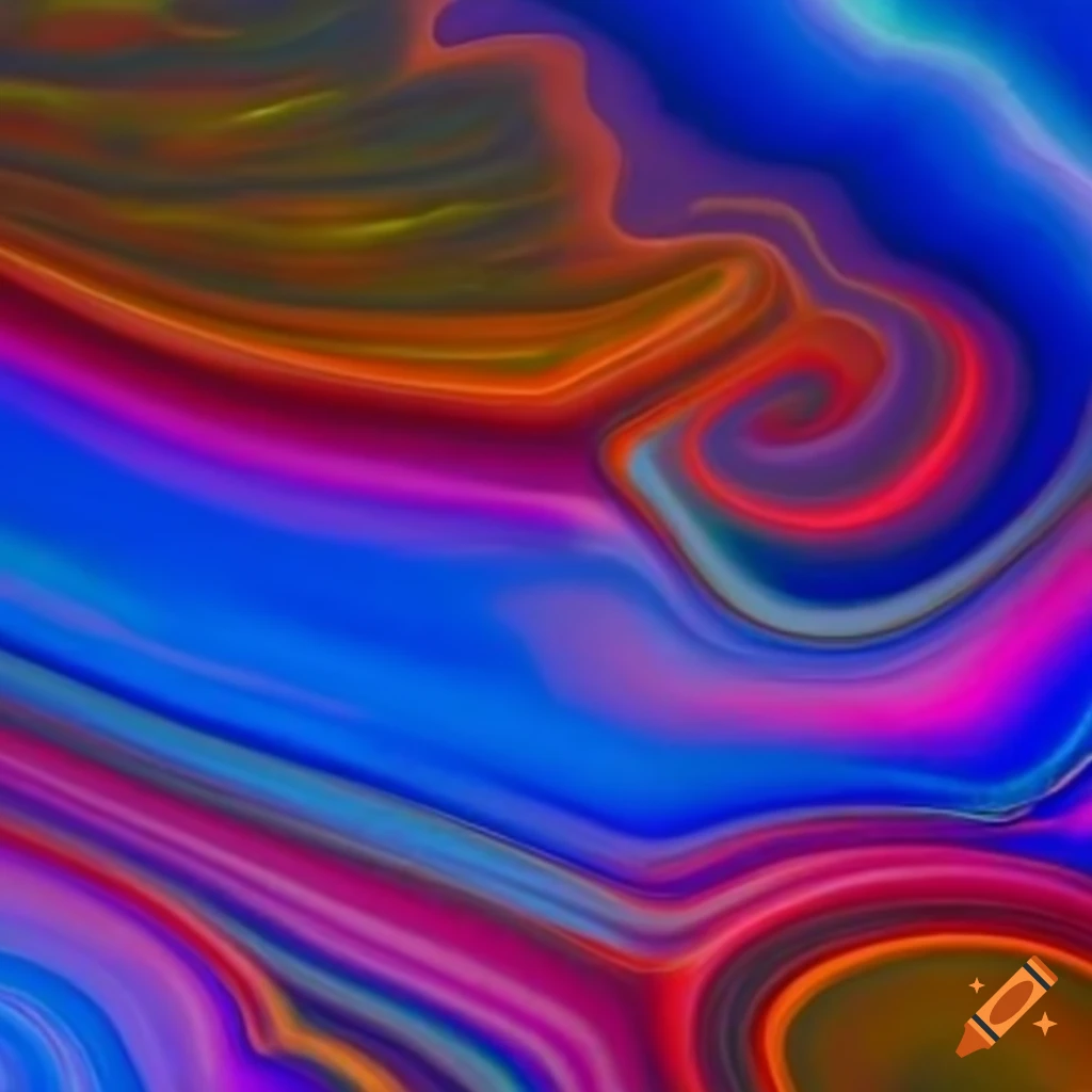 Abstract scenery on Craiyon