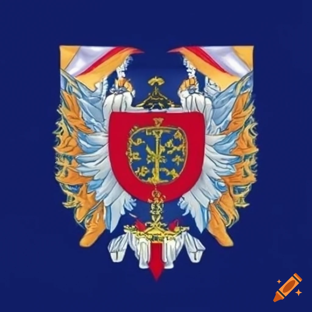 Prussian infantry regimental flag on Craiyon