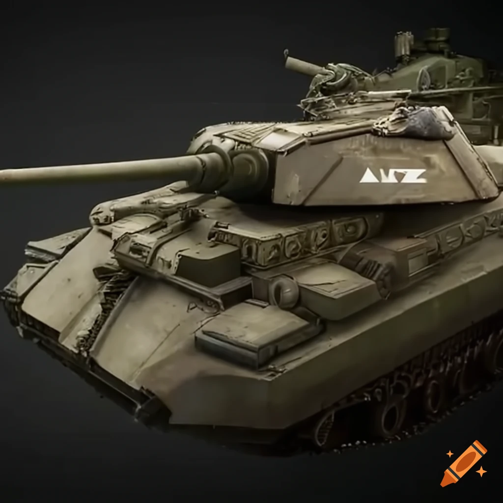 Rhino tank from command and conquer red alert 2 on Craiyon