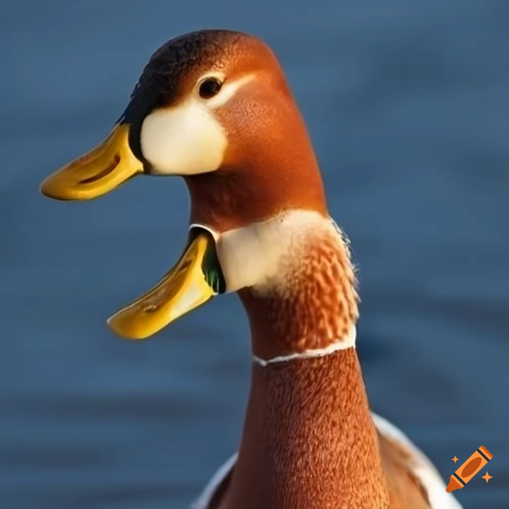 Shrek duck on Craiyon