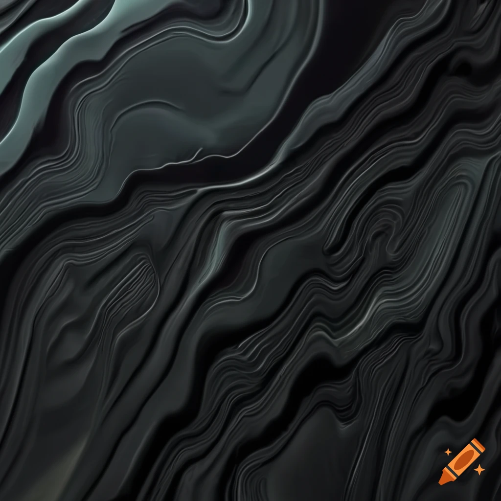 Matte black obsidian texture on Craiyon