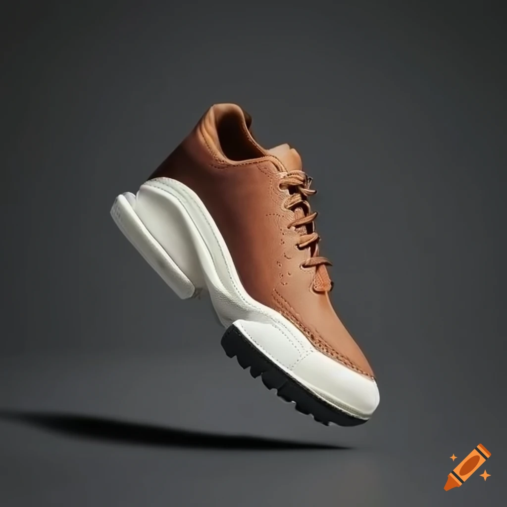 Stylish sneakers in a minimalist style on Craiyon