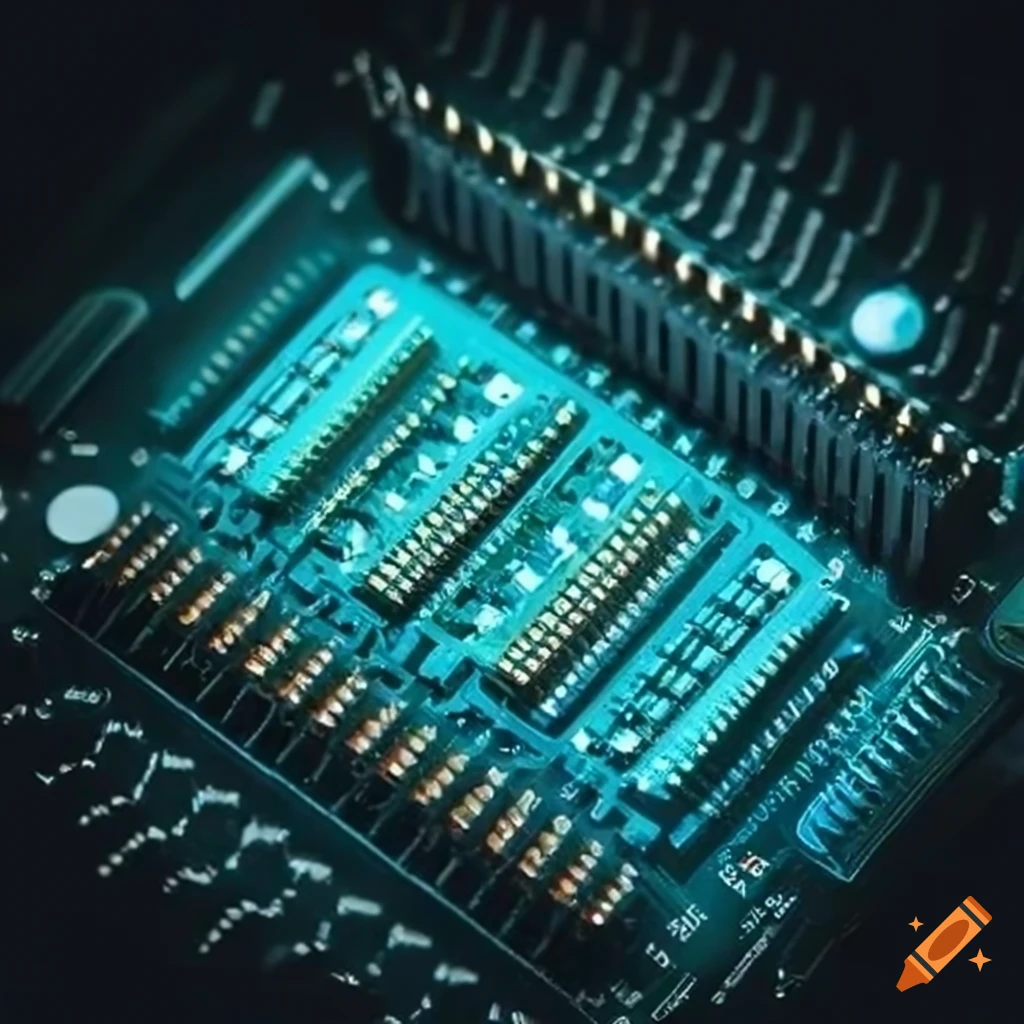 Memory electronics part on Craiyon