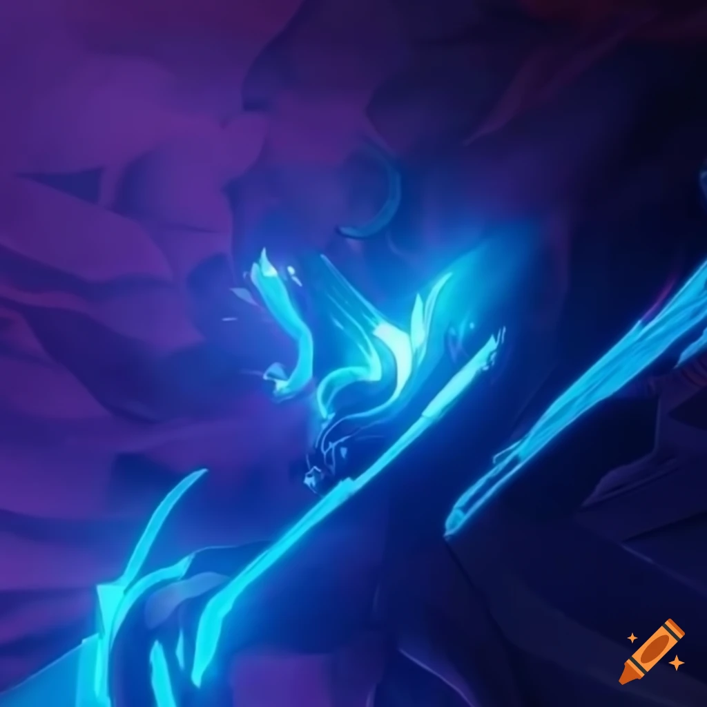 Valorant's astra character in a mystical astral world on Craiyon