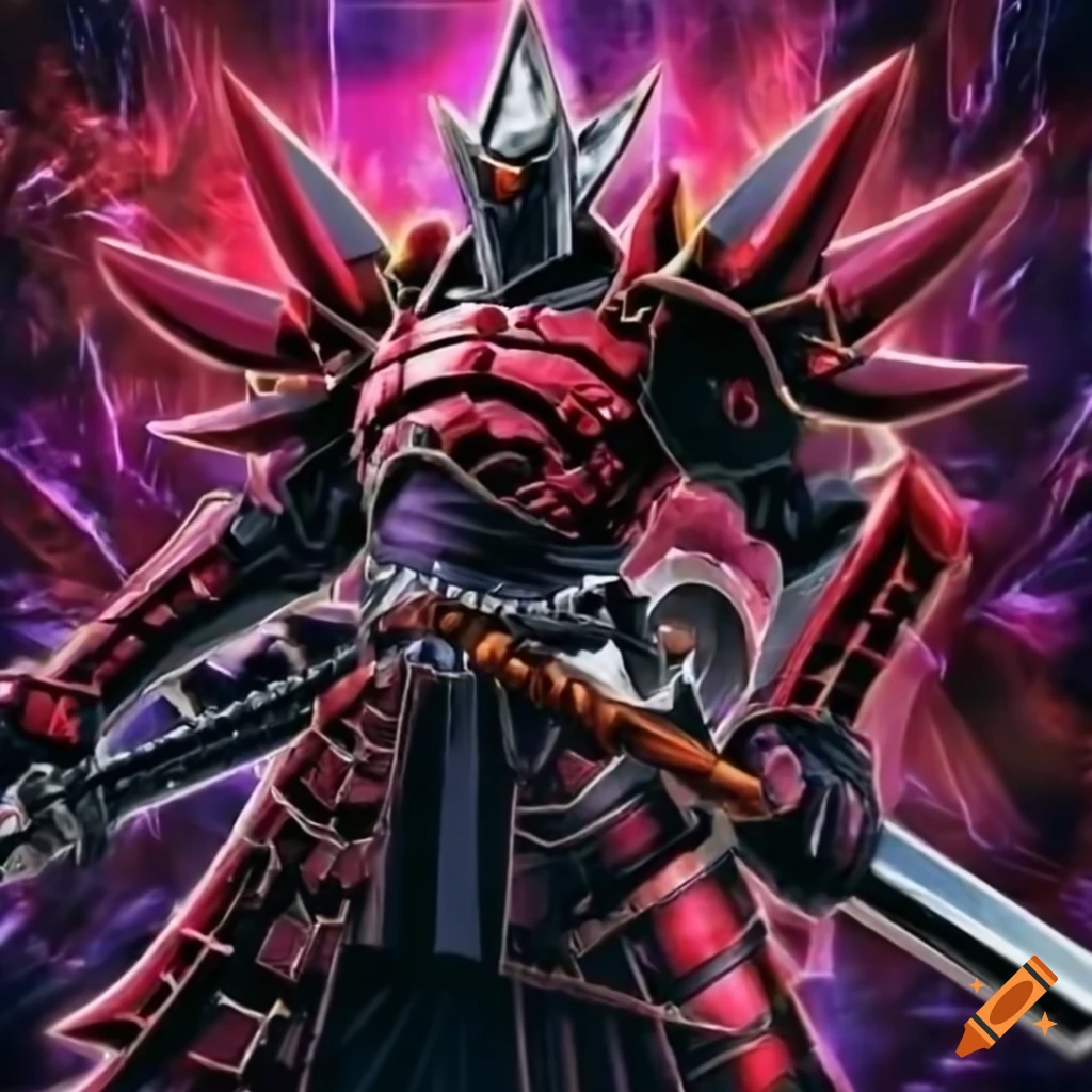 Yu gi oh inspired art featuring a red dark souls boss and undead ...