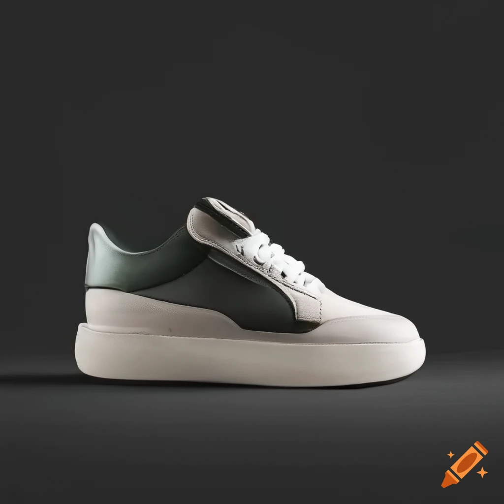 Stylish sneakers with a minimalist design on Craiyon