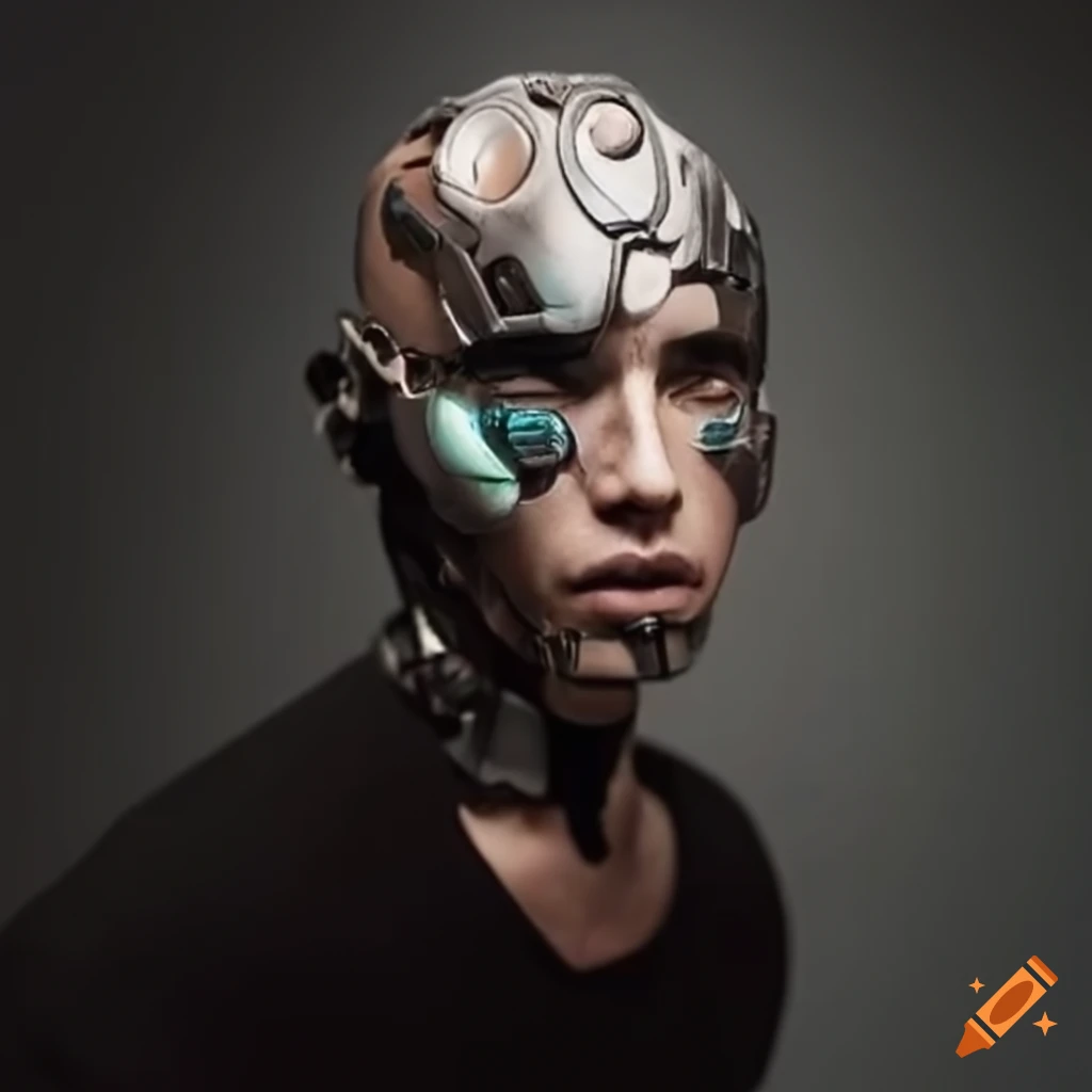 Cyborg concept art on Craiyon